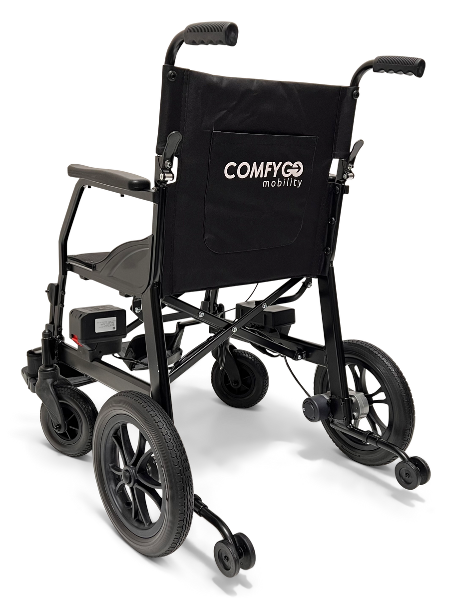 ComfyGO X-Lite Ultra Lightweight Foldable Electric Wheelchair ...