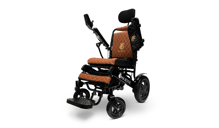 ComfyGo MAJESTIC IQ-9000 Lightweight Electric Wheelchair – WheelyWheels
