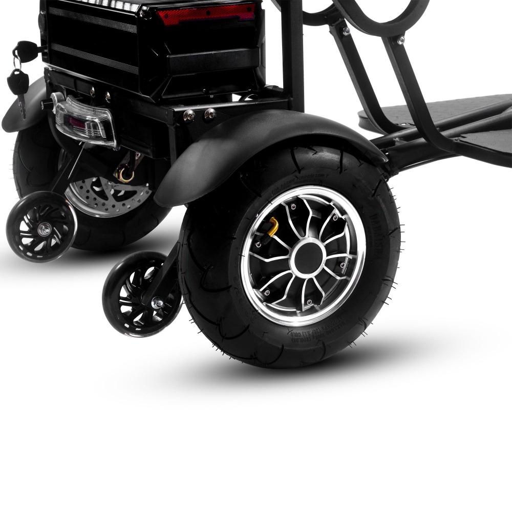 MotoTec Folding Mobility Electric Trike 48v 1000w Dual Motor Lithium ...